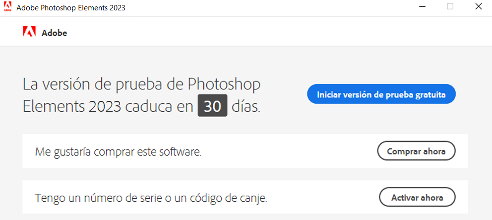 Descargar e instalar Photoshop Elements